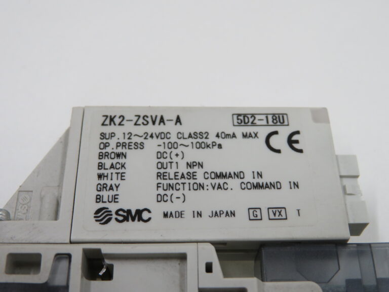 SMC 真空ユニット ZK2-ZSVA-A | 2nd FAドットコム｜産業用制御機器 専門販売店